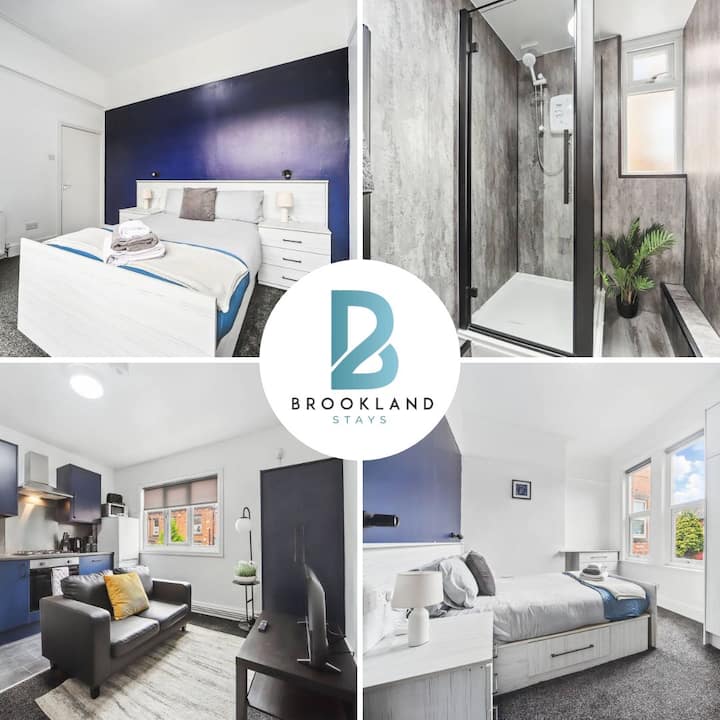 Furnished 1 Br Fast Wifi - Contractor Stays - Leeds
