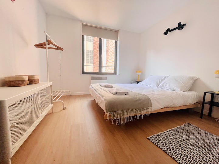 Appartement Neuf Centre Lille 3 Personnes - Lomme