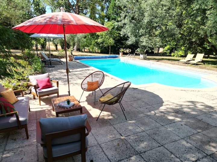 Villa 10 Personnes - Piscine - 30 Min. De Nantes - Clisson