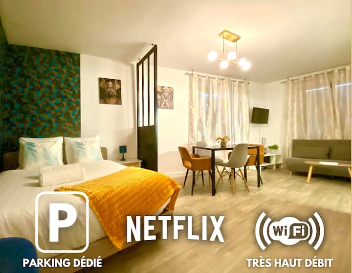Le Gatsby | Poitiers Centre + Netflix + Parking - Poitiers