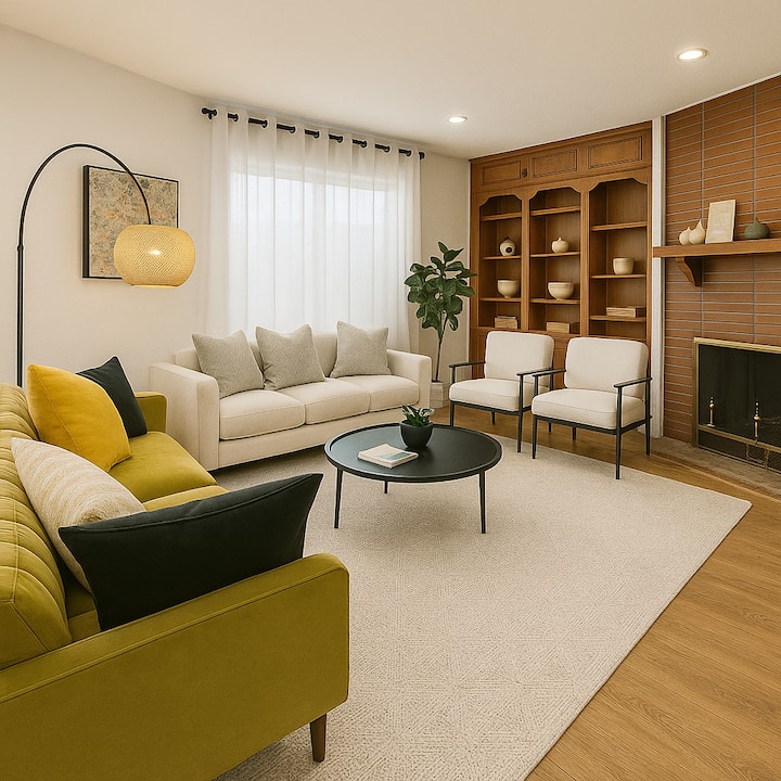 Big Backyard Charming Relax Entire Family House - West Covina, CA