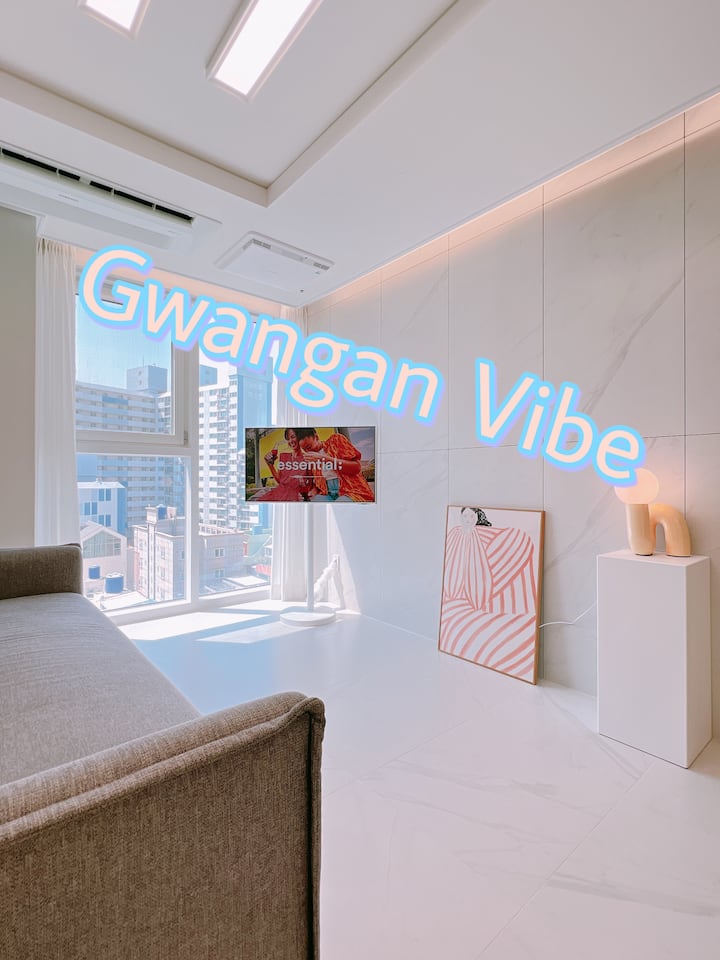 광안 바이브.21 #광안리해변10초전 # 침실2 # 포토스팟 # 감성시티뷰 - Busan