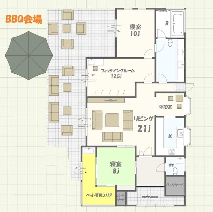 広大な敷地に佇む貸別荘！まるで貸切キャンプ場！？炭・薪 無料サービス！焚火もOk！なのにお手頃価格！ - Tochigi