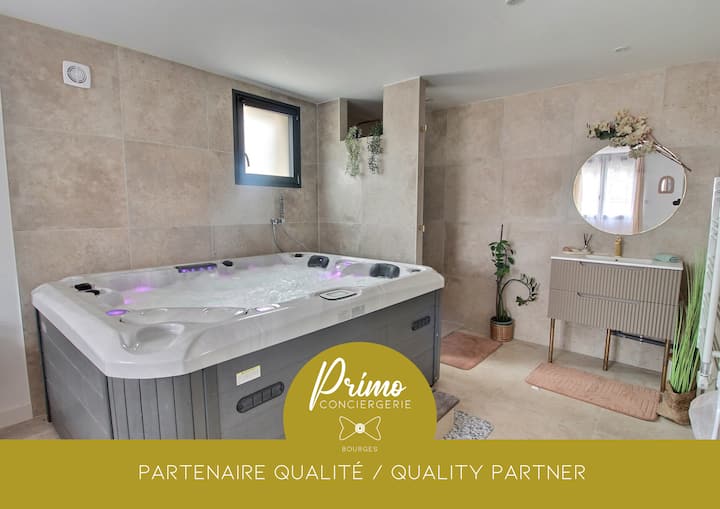 *Garden & Spa Camélia* By >•< Primo Conciergerie - Bourges