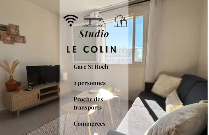 071 - Studio Le Colin, Central Gare St Roch - Montpellier