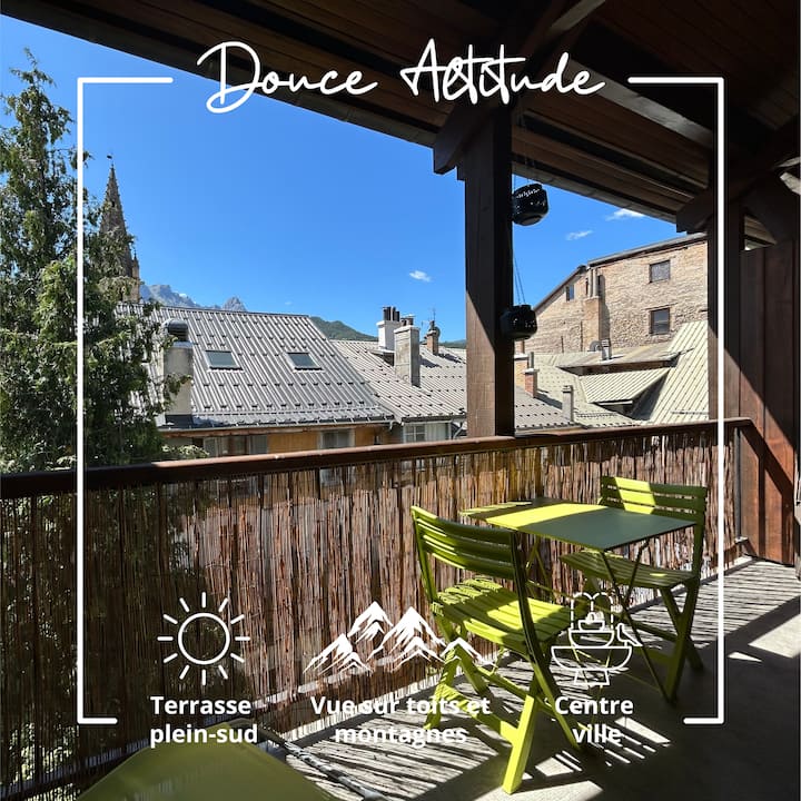 Douce Altitude - Centre Ville - Balcon - Barcelonnette