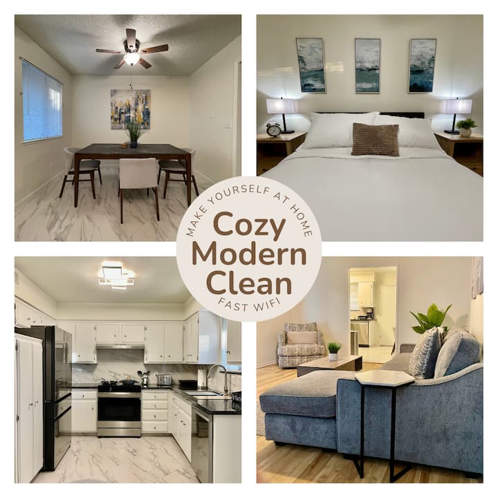 Sleek Fresno Oasis | Stylish + Fast Wi‑fi - Fresno, CA