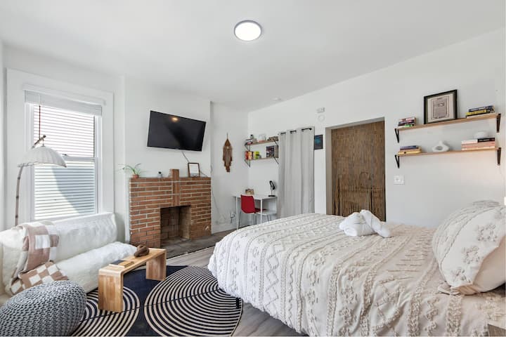 Modern Boho Studio—walk To Osu—free Parking : ) - Ohio