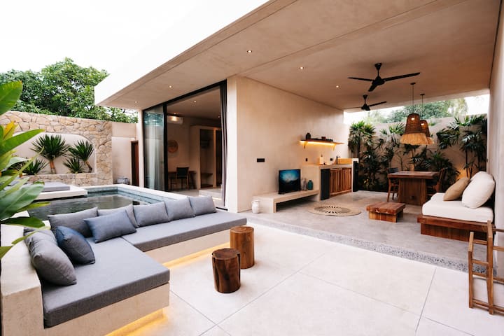 Villa Menorca: Luxury 1br Villa W/ Pool & Gym - Indonésie