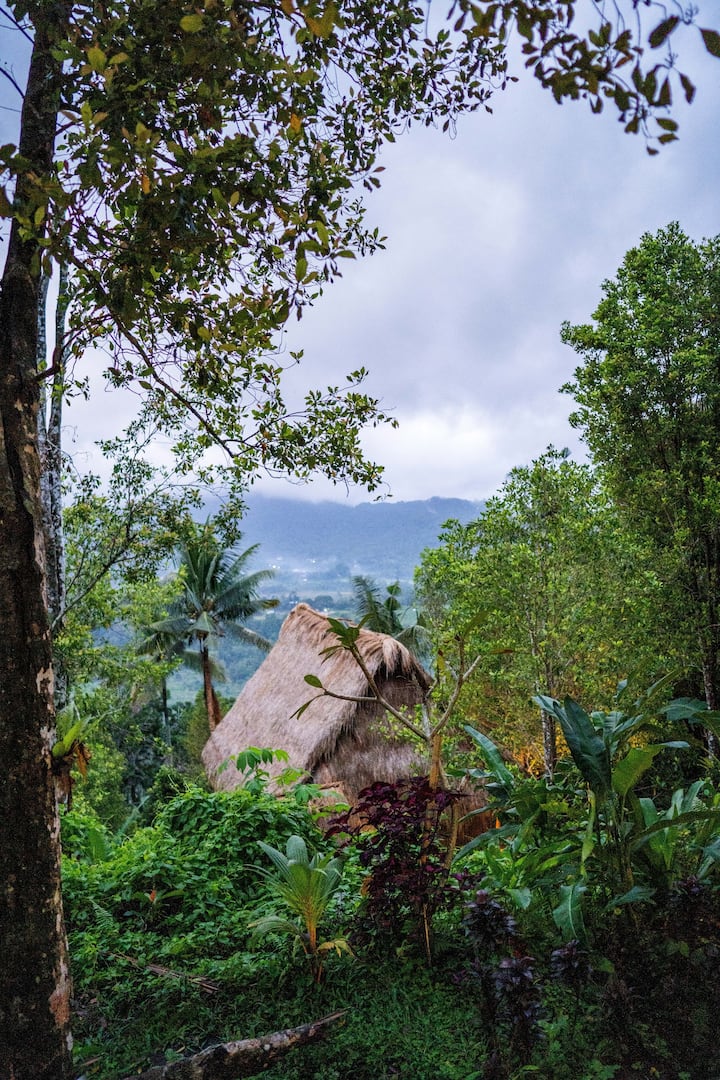 Bamboo Villa Great View At Ayo Hill Villa #2 - Sidemen