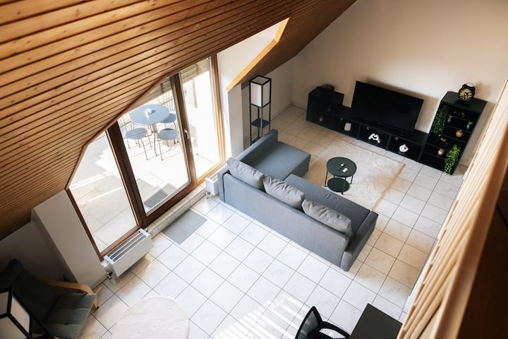 2 Apartments Für 11 Pers. - Galerie & Maisonette - Leinfelden-Echterdingen