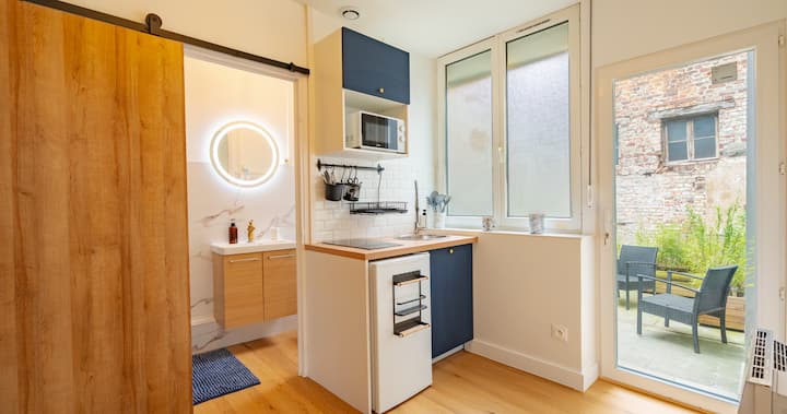 Confort - Rdc - Wifi - Lave-linge & Terrasse - Valenciennes