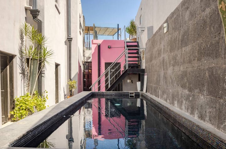 Loft 2 Niveles Ideal Para 4 Personas Con Alberca - Monterrey