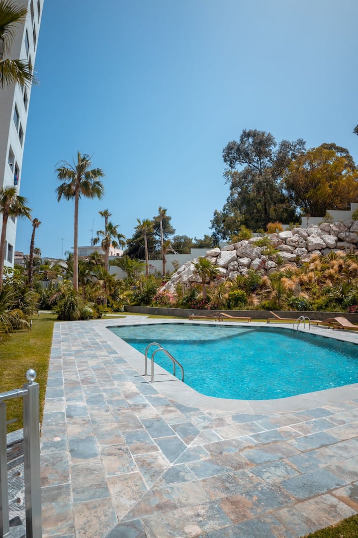 Appartement De Rêve/résidence Piscine/ 2 Min Tgv - Tangier, Morocco