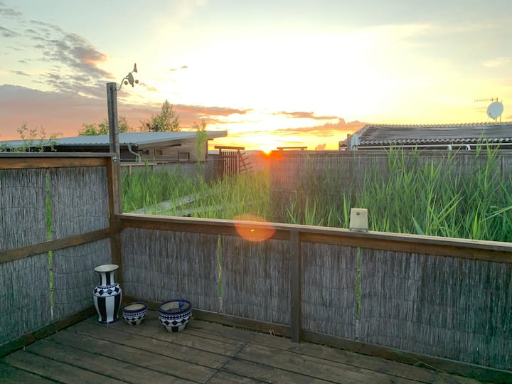 Pfahlbau Sunset - Neusiedler See