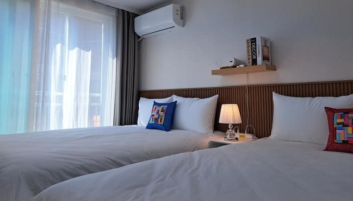 부산역9분,지하철2분,버스1분,짐보관,조용한주택가 - Busan