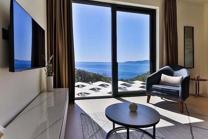 Orange Tree Pool Villa • Tranquil Sea View Pool - Monténégro