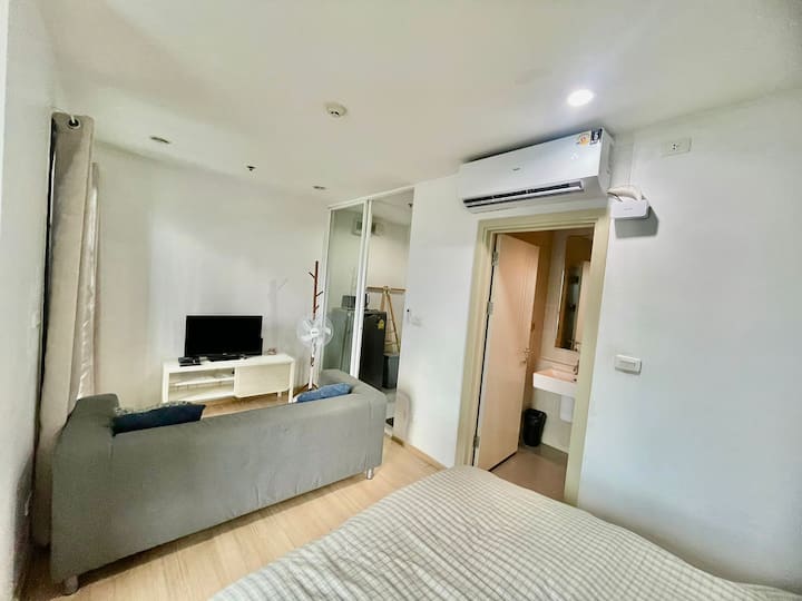 Flat In Bangkok City Center, Great View 25th Floor - Bang Kapi District