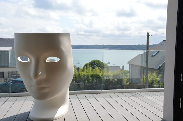 Logement Avec Jardin Et Belle Vue Mer, Au Calme - Perros-Guirec