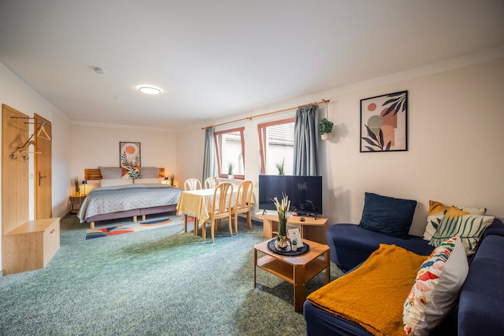 5 Min Walk To Old Town, Uni & Castle | Xl Bed - Freiberg