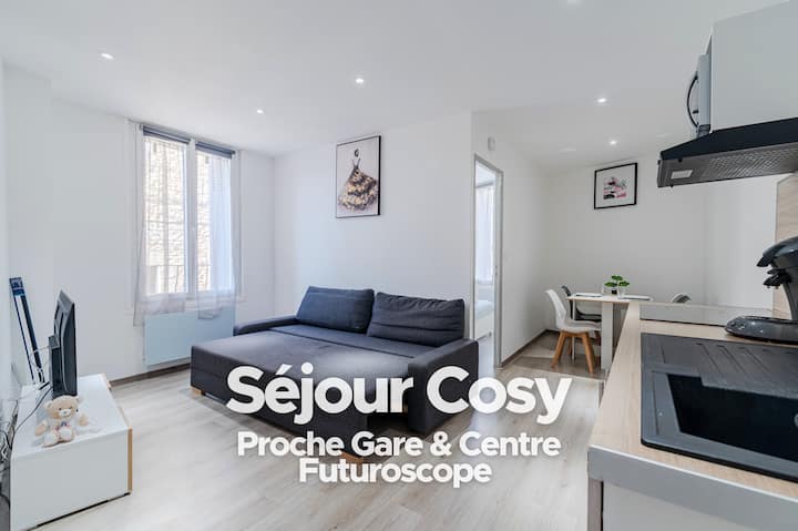 Séjour Cosy • Proche Gare & Centre • Futuroscope - Châtellerault