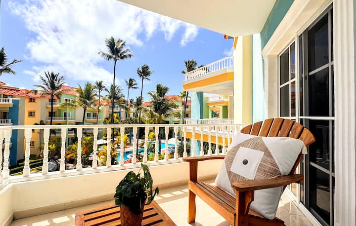 Penthouse Balconies Pool Walk 2 Beach Dining Shops - Punta Cana