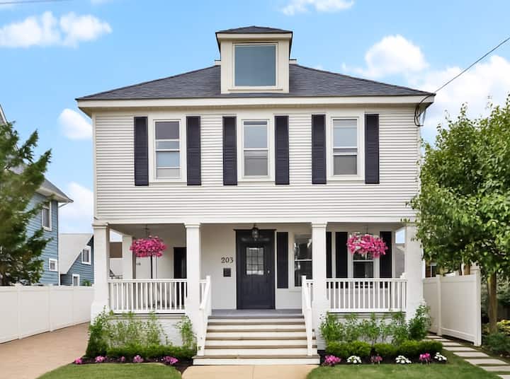 Luxury 5br - 1 Block From Beach - Sea Girt, NJ