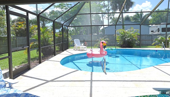 Cozy Oasis~pool~minutes To Beaches~new Water Park. - North Fort Myers, FL