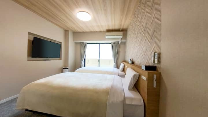 【Annex・furnished】homey Stay/no.22 Twin/2ppl - Tenjin