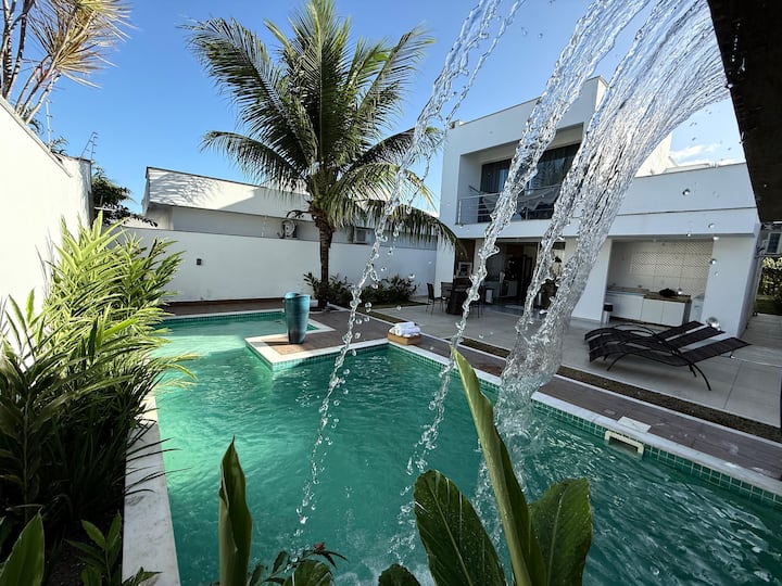 Mansão 4 Quartos, Piscina  Em Condomínio Privativo - Porto Seguro
