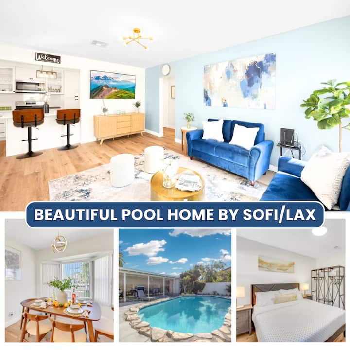 Beautiful Pool Home By Lax And Sofi For World Cup - South Los Angeles - Los Angeles