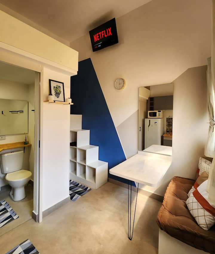 04a| Miniloft Bem Localizado, Privativo E Moderno - São José dos Campos