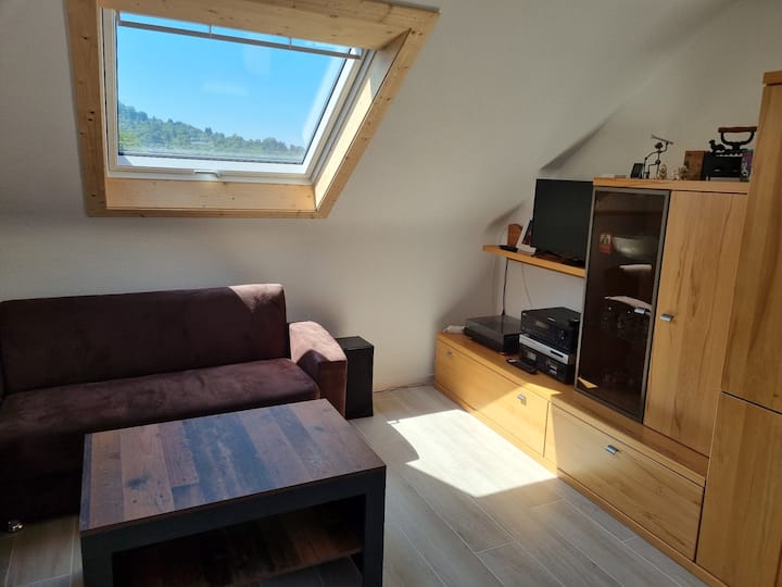 Helle 2,5 Zimmer Dachgeschoß Wohnung - Lichtenstein