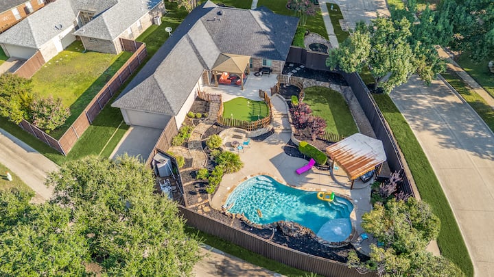 Surf, Turf & Tiki: Epic Kids Cave And Waterfall! - Frisco, TX