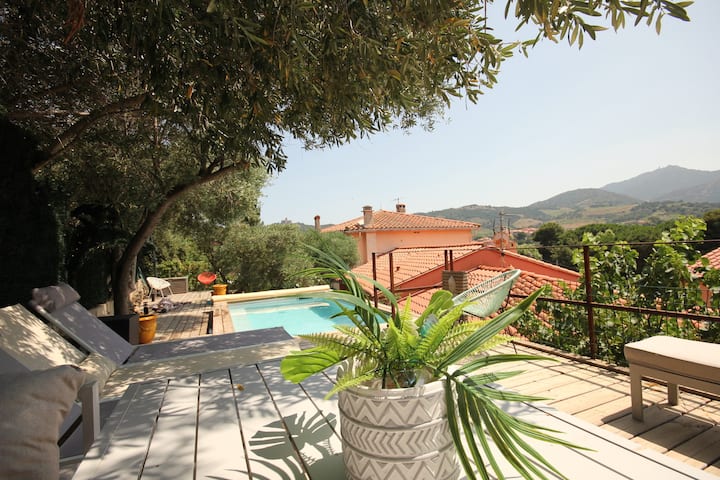Splendide Villa Avec Piscine - Banyuls-sur-Mer