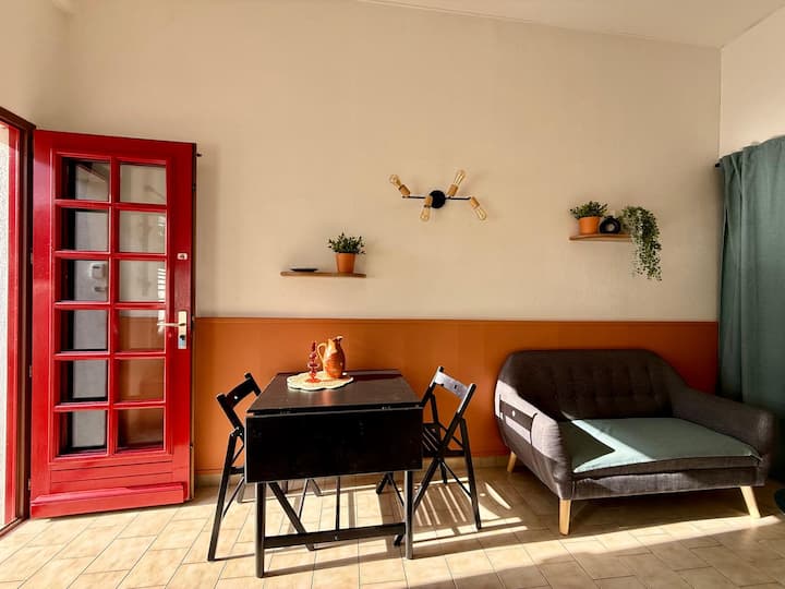 Studio Cosy Avec Mezzanine+parking Proche Centre - Rochecorbon