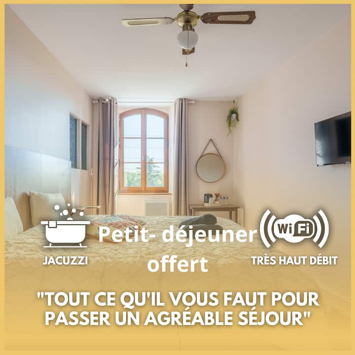 La Bohème - Petit Déj, Jacuzzi, Nigloland à 5 Mn - Dolancourt