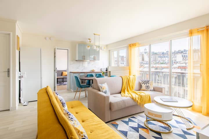 Vue Imprenable Sacré-cœur • Grand Apt à Montmartre - Paris