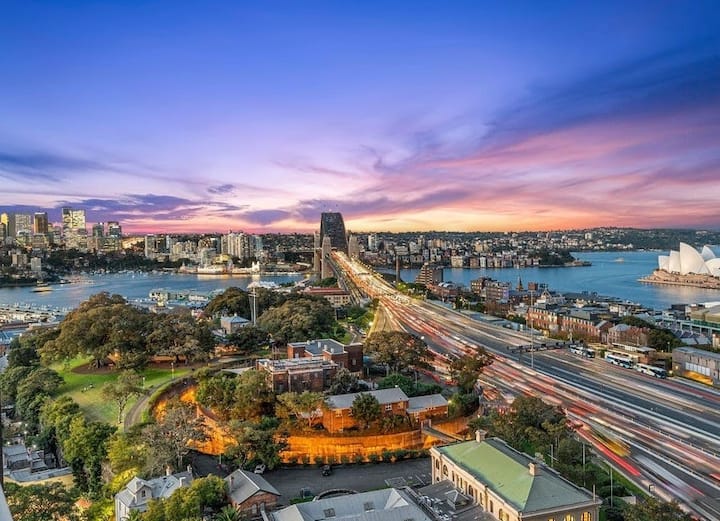 Nye Fireworks | Harbour Bridge +Opera House Views - Willoughby