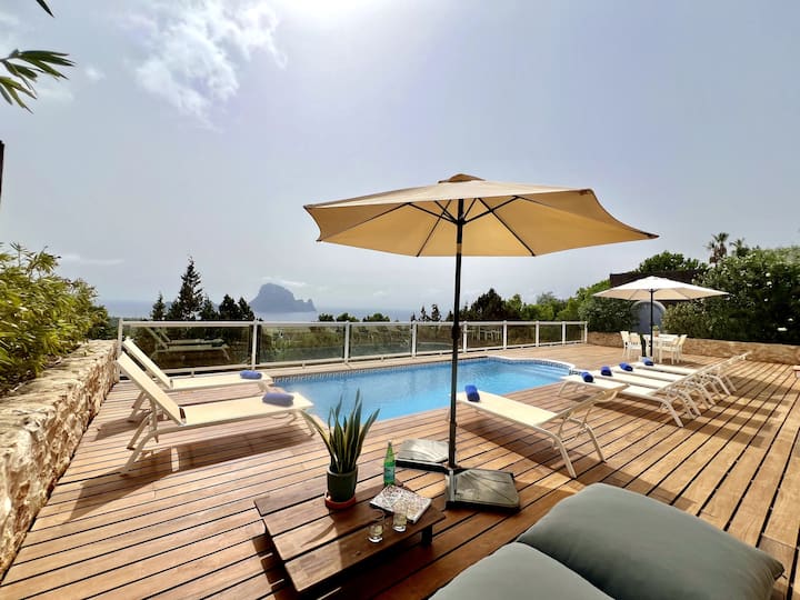 Es Vedrà Panoramic Villa Oasis 4 Bedroom - Ibiza