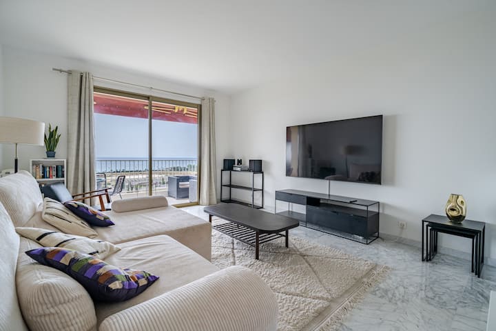 Appartement Vue Mer Dans Domaine Sécurisé - Cagnes-sur-Mer