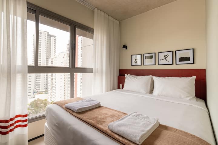 B.homy Brooklin - 3min A Pé Do Metrô Grn1406 - Santo Amaro