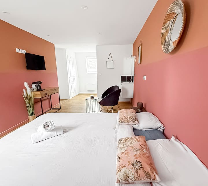 Cozy Studio Charmant Et Lumineux - Wifi - Tourcoing