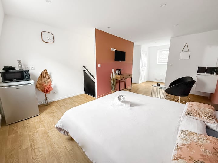 Cozy Studio Charmant Et Lumineux - Wifi - Roubaix