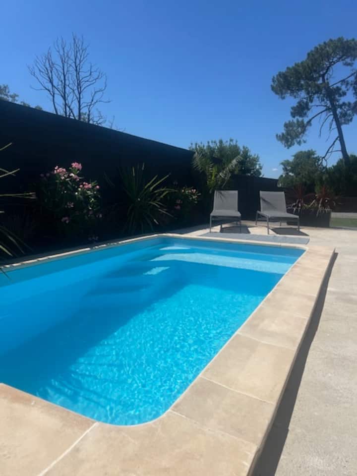 Maison De Charme Avec Piscine - Sainte-Eulalie