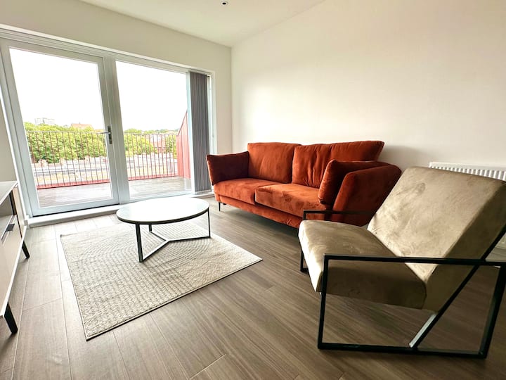 Modern 2 Bed 2 Bath Flat-woolwich Elizabeth Line - Greenwich