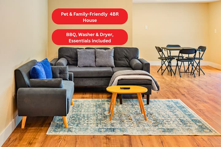 ‼️Pet & Family-friendly‼️ | 4br Grill & Chill - Sacramento