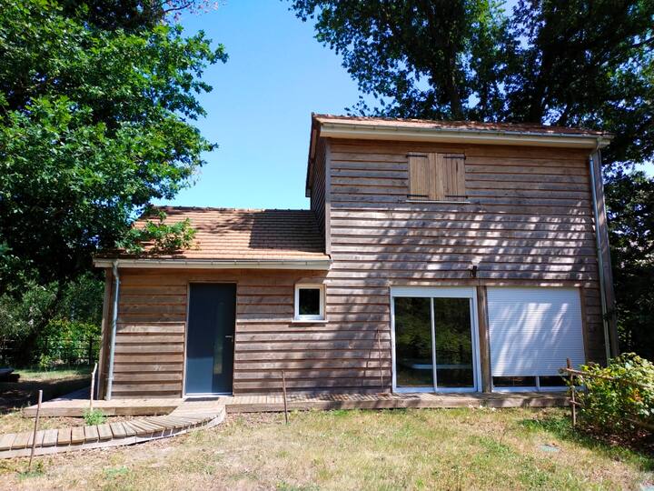 Le Chalet De L'aubépin - Spa Et Détente - Le Lude