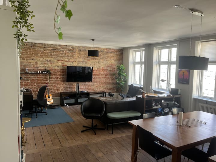 Spacious, Central & Classic Style Flat - Kopenhag