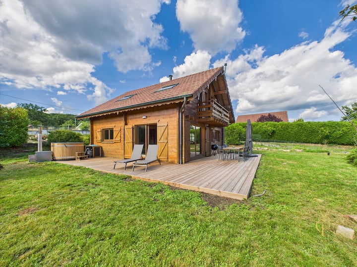 Le Chalet Cosy Avec Bain Nordique En Pleine Nature - Belfort